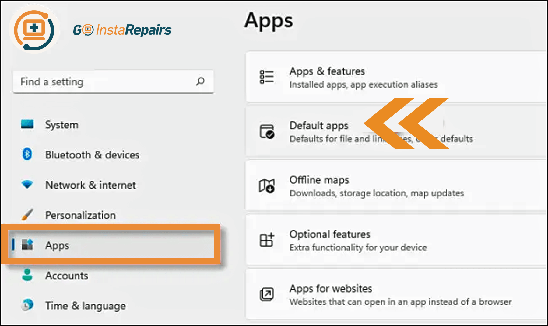 Changing the default Mail application in Windows 11 - Goinsta Repairs